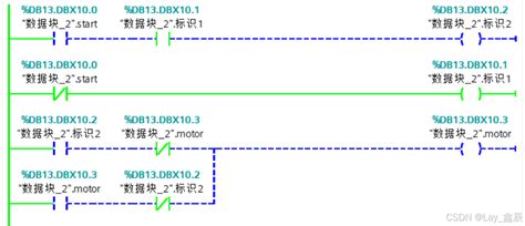 plc单键启停控制的多种写法 单按钮启停plc编程 csdn博客