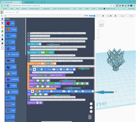 3d Printed Led Earring With Tinkercad Codeblocks 3 Steps With Pictures Instructables