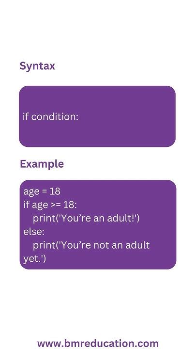 Master Python Conditional Statements In 40 Seconds 🐍 Python3