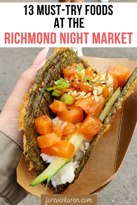 Richmond Night Market 13 Amazing Foods To Try Forever Karen
