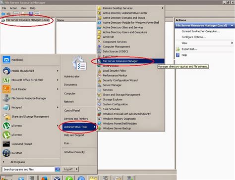 Blognja Masih Kentjur FSRM Cara Install Fitur FSRM Di Windows Server 2008 R2