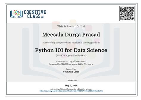Meesala Durga Prasad On Linkedin Dataanalysis Pythonskills Ibmtraining Datavisualization…