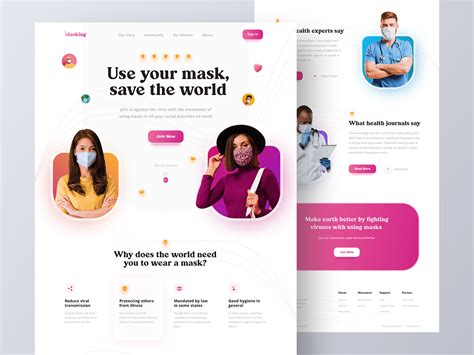 Mask Ui Design On Behance