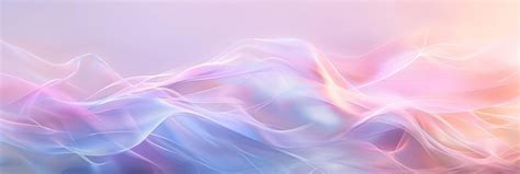 Soft Pastel Abstract Waves Design With Fluid Gradient Texture Background For Technological