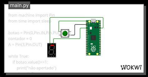 Botão Wokwi Esp32 Stm32 Arduino Simulator