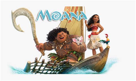 Transparent Maui Moana Clipart Moana And Maui On Boat Hd Png Download Transparent Png Image