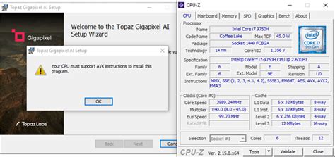 Known Issue Support Avx Instructions Bugs And Issues Topaz Community