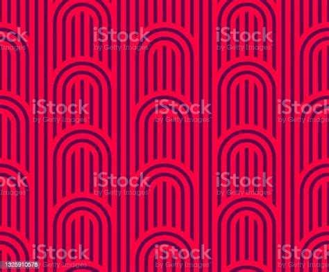 트위스트 라인 벡터 추상 기하학적 패턴 스트라이프 직조 광학 미로 웹 네트워크와 선형 원활한 배경 레드 컬러 디자인 강렬하고