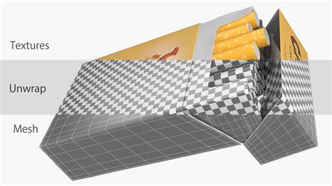 Cigarettes Pack 3d Model 29 C4d Max Ma Obj Unknown Free3d