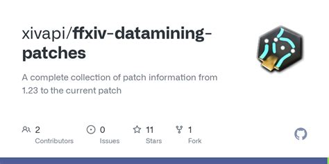 GitHub Xivapi Ffxiv Datamining Patches A Complete Collection Of