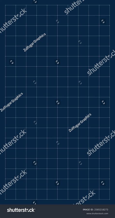 Vertical Grid Hud Technology Screen Layout Stock Vector Royalty Free