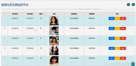 Springboot毕设 智慧社区车辆监控平台 程序论文 Csdn博客