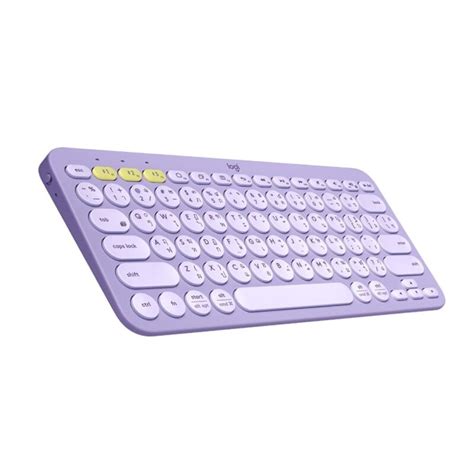 Logitech K380 Multi Device Bluetooth Keyboard Lavender [920 011389] Iris Technology