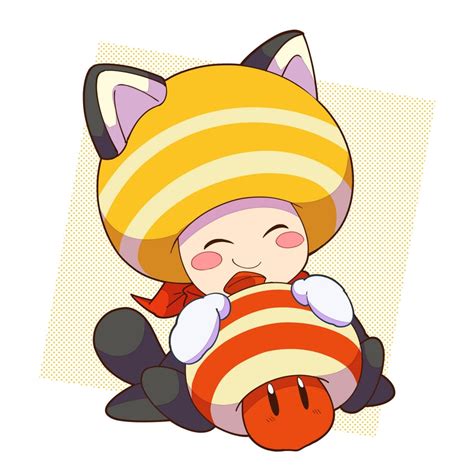 Toad Yellow Toad And Yellow Flying Squirrel Toad Mario And 1 More
