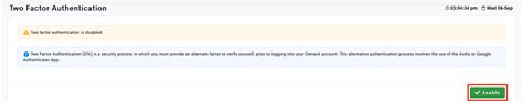 How To Enable Two Factor Authentication 2FA For Your Account