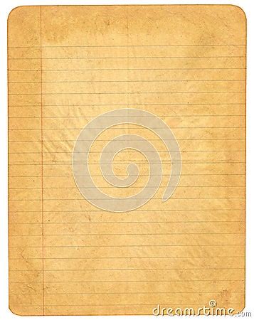 Old Lined Paper Stock Photo CartoonDealer Com