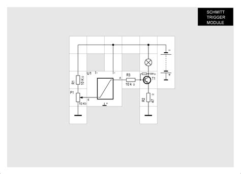 The Schmitt Trigger Module The Universe Of The Lectron System