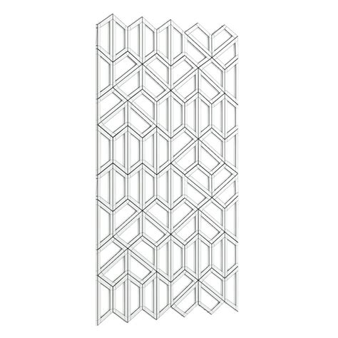 Concrete Hexagonal Wall Panel 3d Model