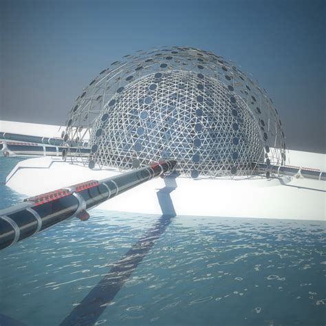 3d Modern Architecture Igloo Model