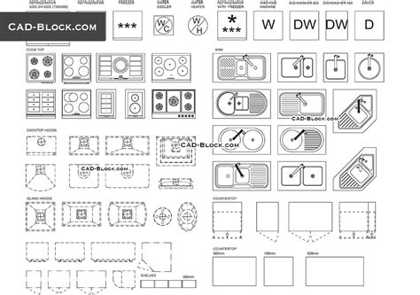 Kitchen Design Autocad Blocks Image To U