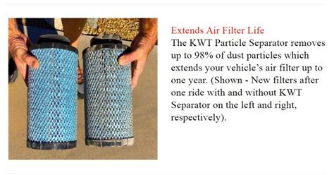 Kwt X2 Particle Separator