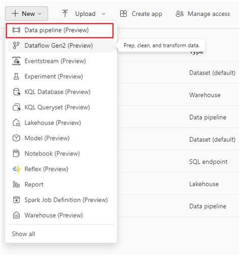 使用資料流和資料管線來移動和轉換資料 Microsoft Fabric Microsoft Learn