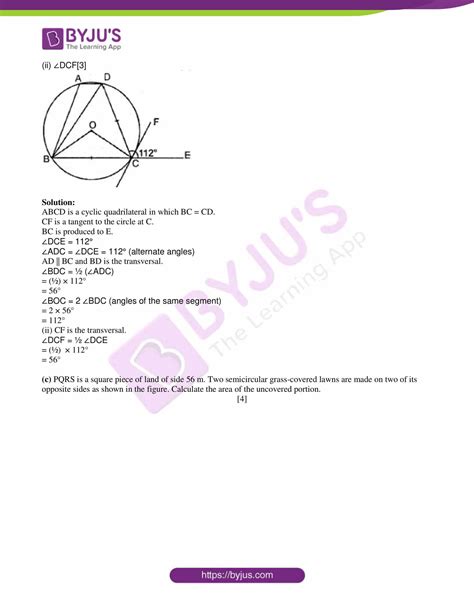 Icse Class 10 Maths Mock Sample Paper 1 With Answers Icse Specimen Papers Icse Class 10 Maths Mock Sample Paper 1 With Answers Icse Specimen Papers