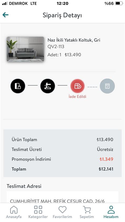 Vivense Horoz Lojistik Ekürisi Şikayetvar