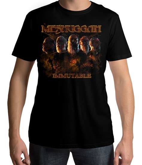Meshuggah Immutable Band Tee Rocknroll Originals