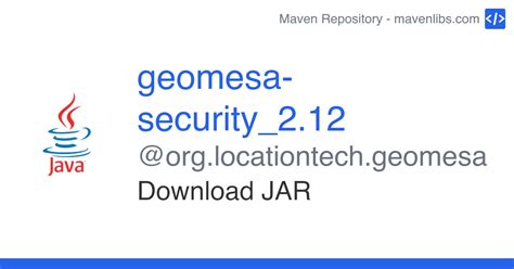 Download Geomesa Security212jar Orglocationtechgeomesa
