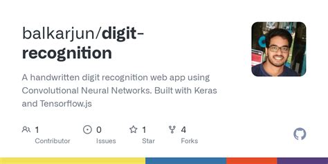 Github Balkarjundigit Recognition A Handwritten Digit Recognition Web App Using
