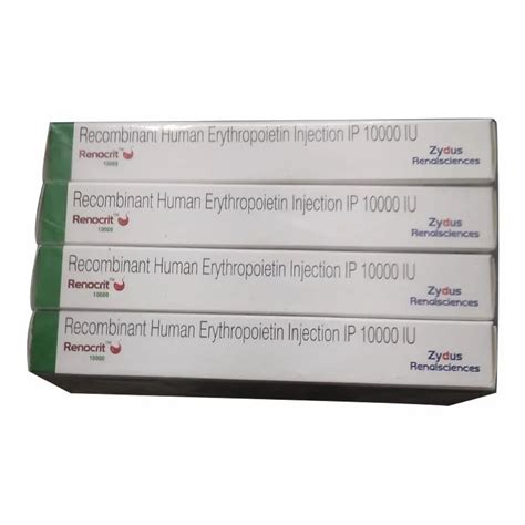 10000 Iu Erythropoietin Injection Prescription At ₹ 450 Box In Kolkata
