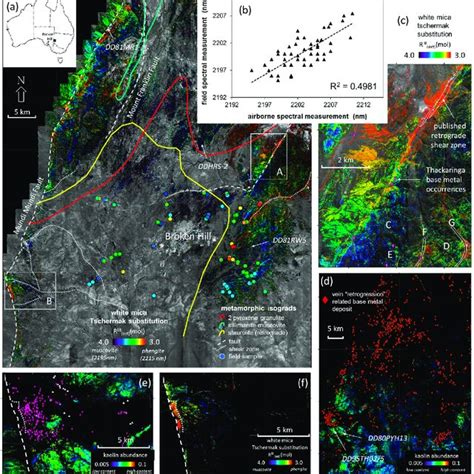 Pdf Mineral Mapping For Exploration An Australian Journey Of
