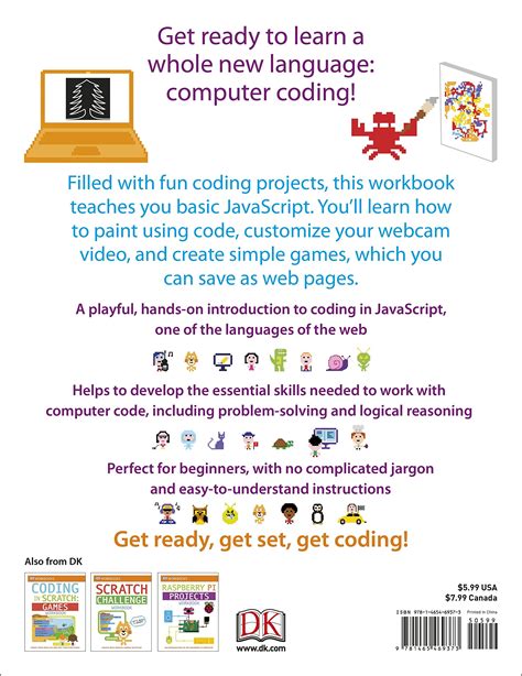 Dk Workbooks Computer Coding With Javascript Workbook Fahasacom