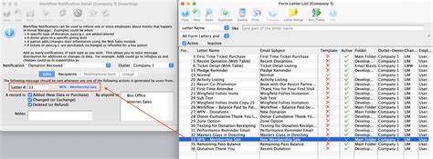creating a notification arts management systems