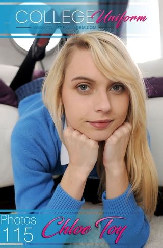 College Uniform Chloe Toy True Blue