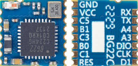 RF Star Small Size Bluetooth Low Energy 6 DBm BG22 BLE Module Oz Robotics