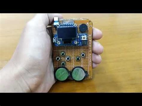 DIY Arduboy Clone Sponsor PCBWay Diy Electronics Diy Arduino