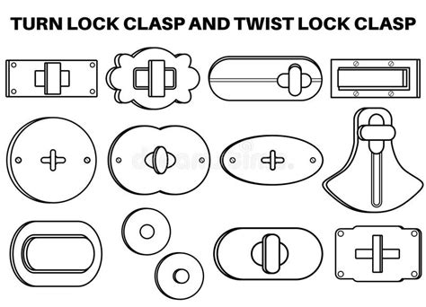 Clasp Closure Stock Illustrations 367 Clasp Closure Stock