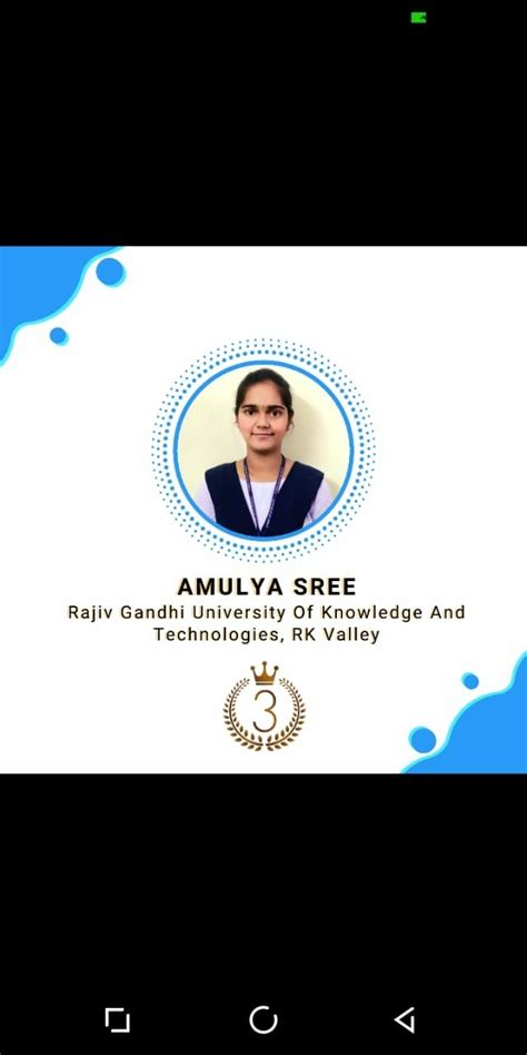 Amulya Sree On Linkedin Keepsupportingme Anotherachievement Thankstotheconnections