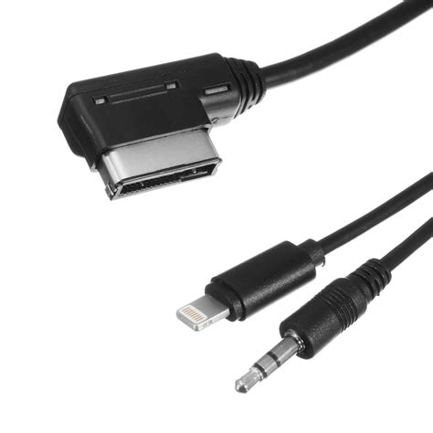 Car Media In Audio Interface Music Aux Charging Cable Adapter 1m For Benz Sale