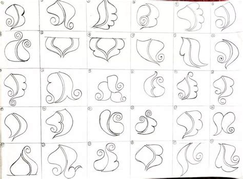 basic mehndi shapes part 3 learn different mehndi shapes