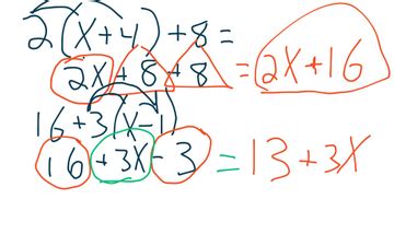 Simplify Expressions With Distributive Property Educreations