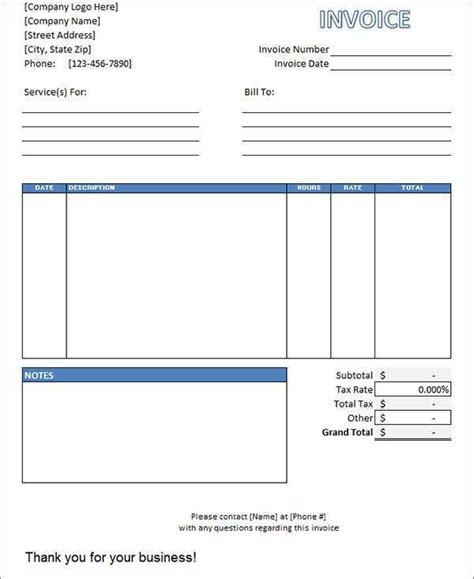 Labour Contractor Invoice Format In Excel Cards Design Templates