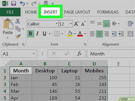 How To Create A Line Chart In Microsoft Excel