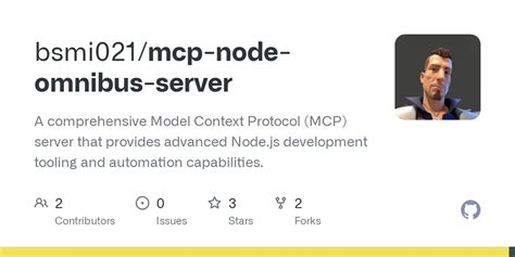 Node Omnibus Mcp Server Nodejs Development Tooling And Automation