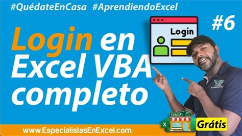 6 Login En Excel Vba Excel Userform Login Formularios En Excel