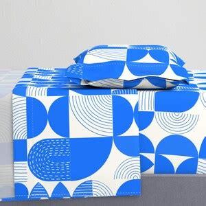 Geometric Shapes Sheets Modern Art By Sandrahutterdesigns Bauhaus