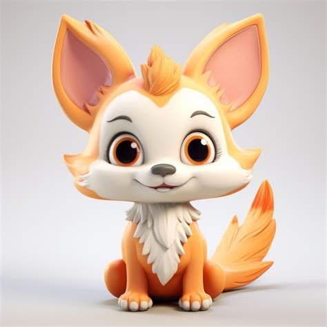 26000 Cute Fox 3d Model Pictures