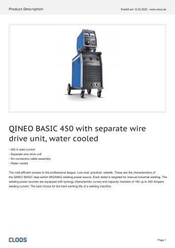 Qirox Roboplan Cloos Pdf Catalogs Technical Documentation Brochure